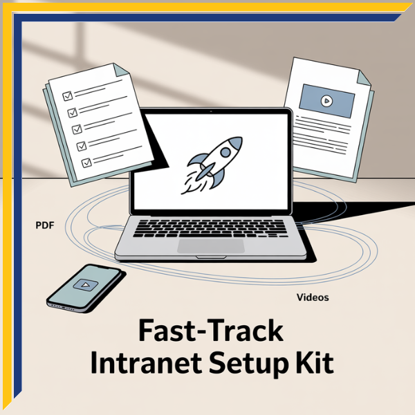 Fast-Track Intranet Setup Kit [2 E-books + Step by Step Checklist ...